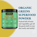 certified organic greens powders blend
