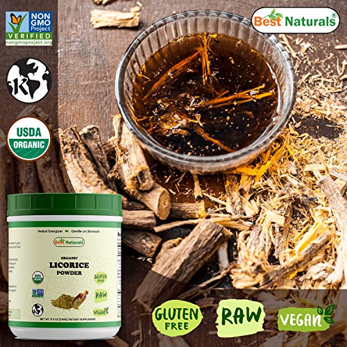 certified organic licorice root uses