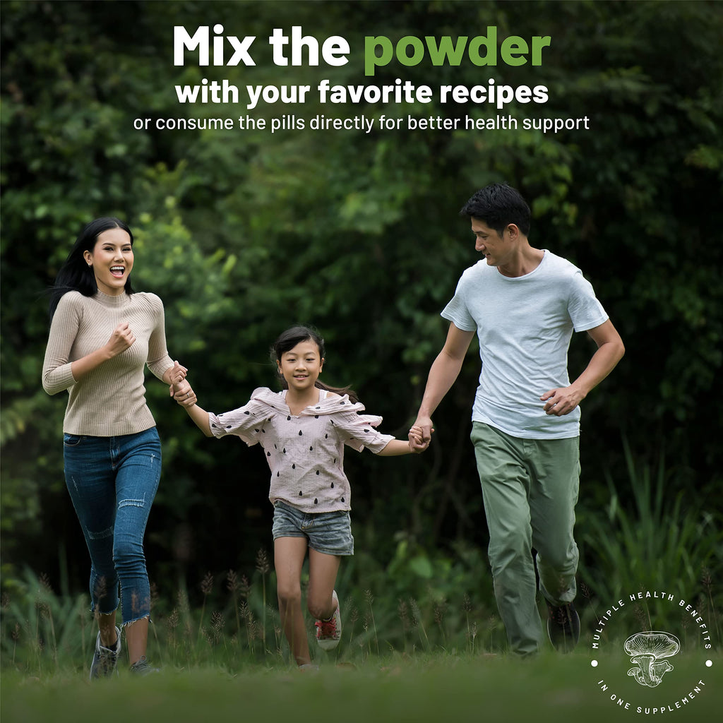 certified organic mushroom capsules