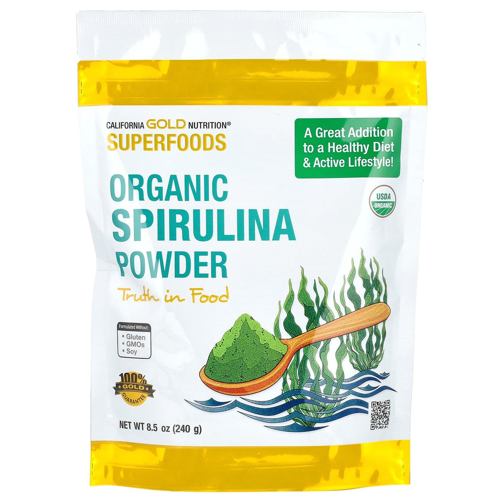 certified organic spirulina powder benefits
