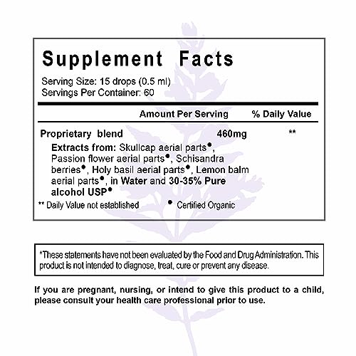 certified organic stress management supplement