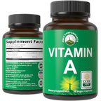 Certified Organic Vitamin A capsules