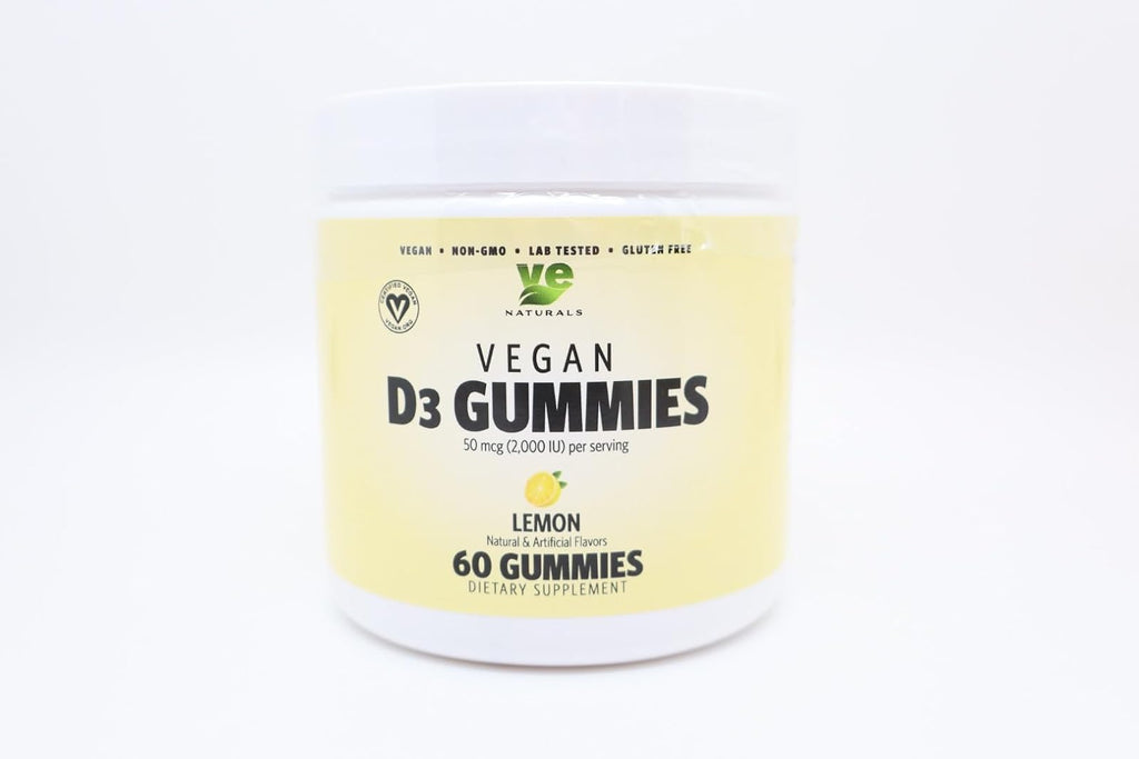 Certified Vegan Vitamin D3 gummies