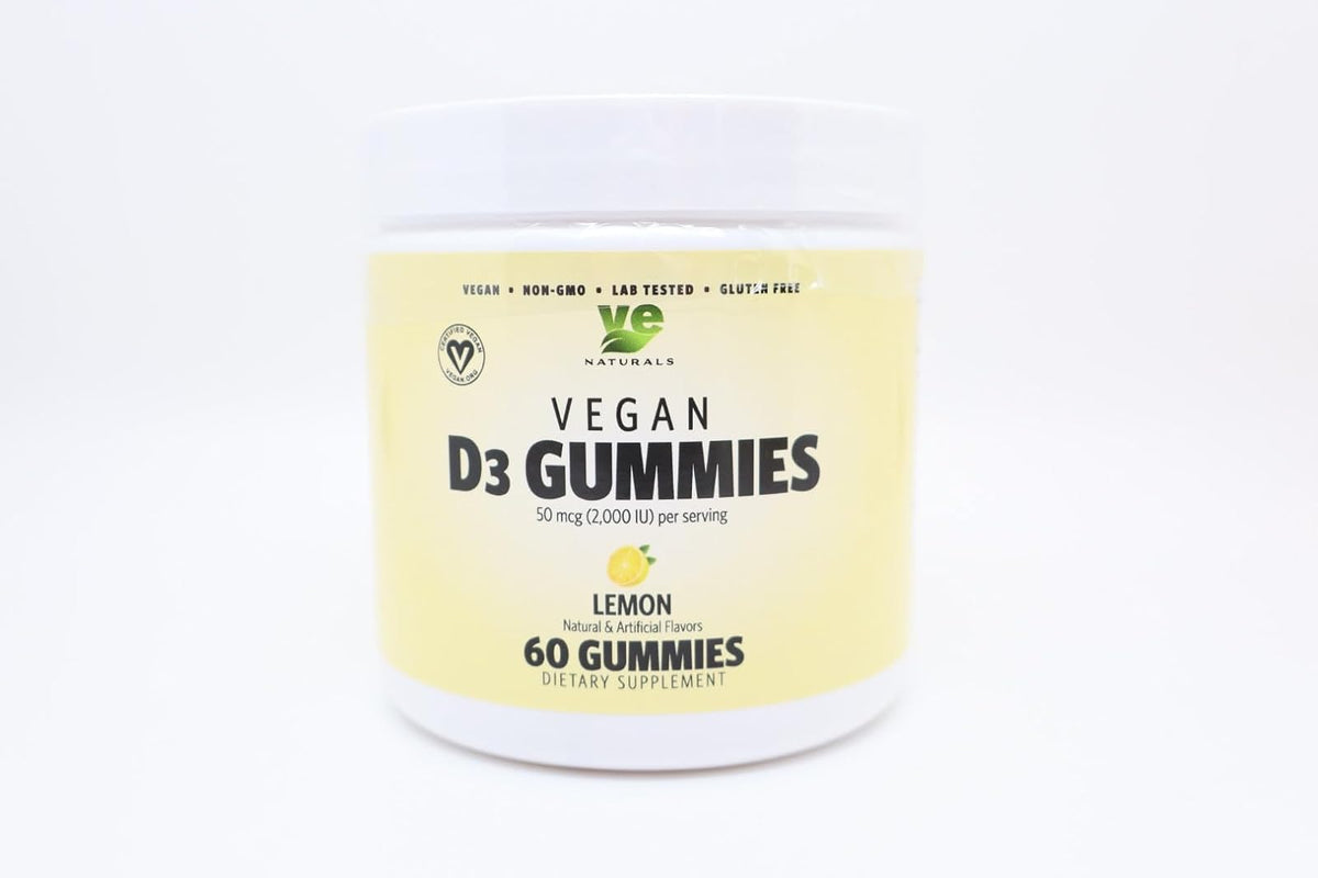 Certified Vegan Vitamin D3 gummies