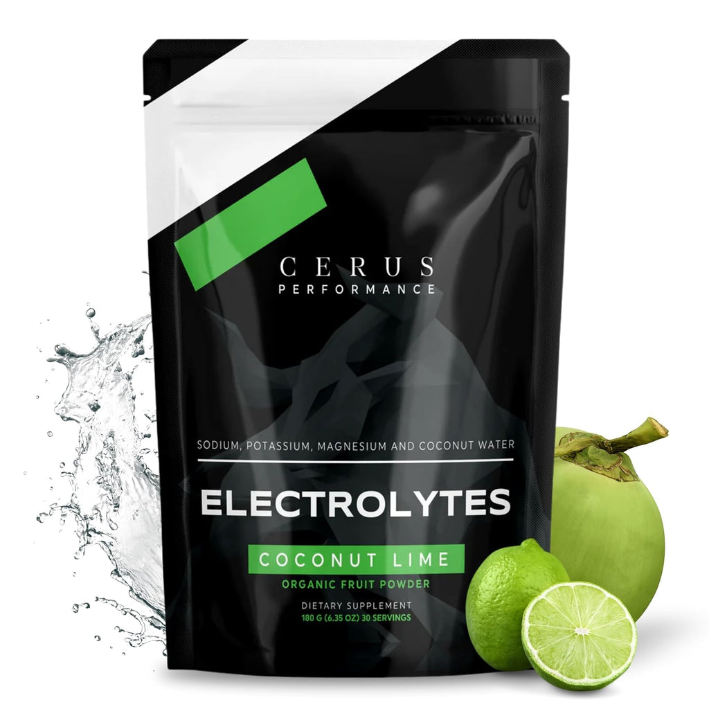 Cerus Performance electrolyte powder coconut lime