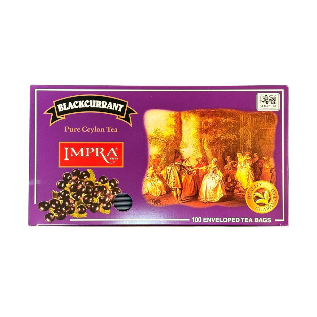 Ceylon black tea with blackcurrant flavour