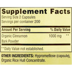 Ceylon cinnamon 1000 mg supplement