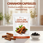 Ceylon cinnamon 300 capsules for vitality