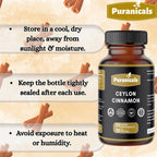 Ceylon cinnamon 320 capsules for convenience