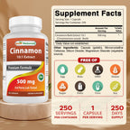 ceylon cinnamon 500 mg dietary supplement
