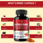 Ceylon cinnamon and berberine blend
