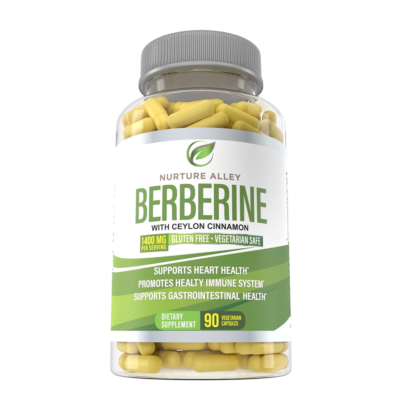 Ceylon cinnamon and berberine capsules