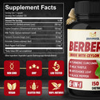 Ceylon cinnamon and berberine capsules