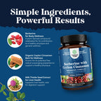 Ceylon cinnamon and berberine synergy