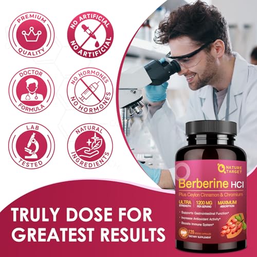 Ceylon cinnamon and berberine synergy