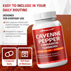 Ceylon cinnamon and cayenne for wellness