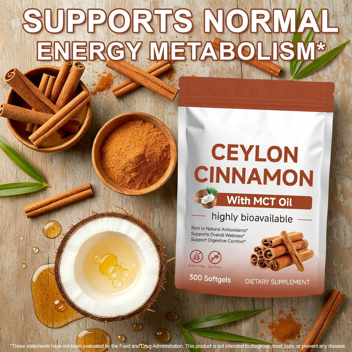 Ceylon cinnamon and MCT oil benefits