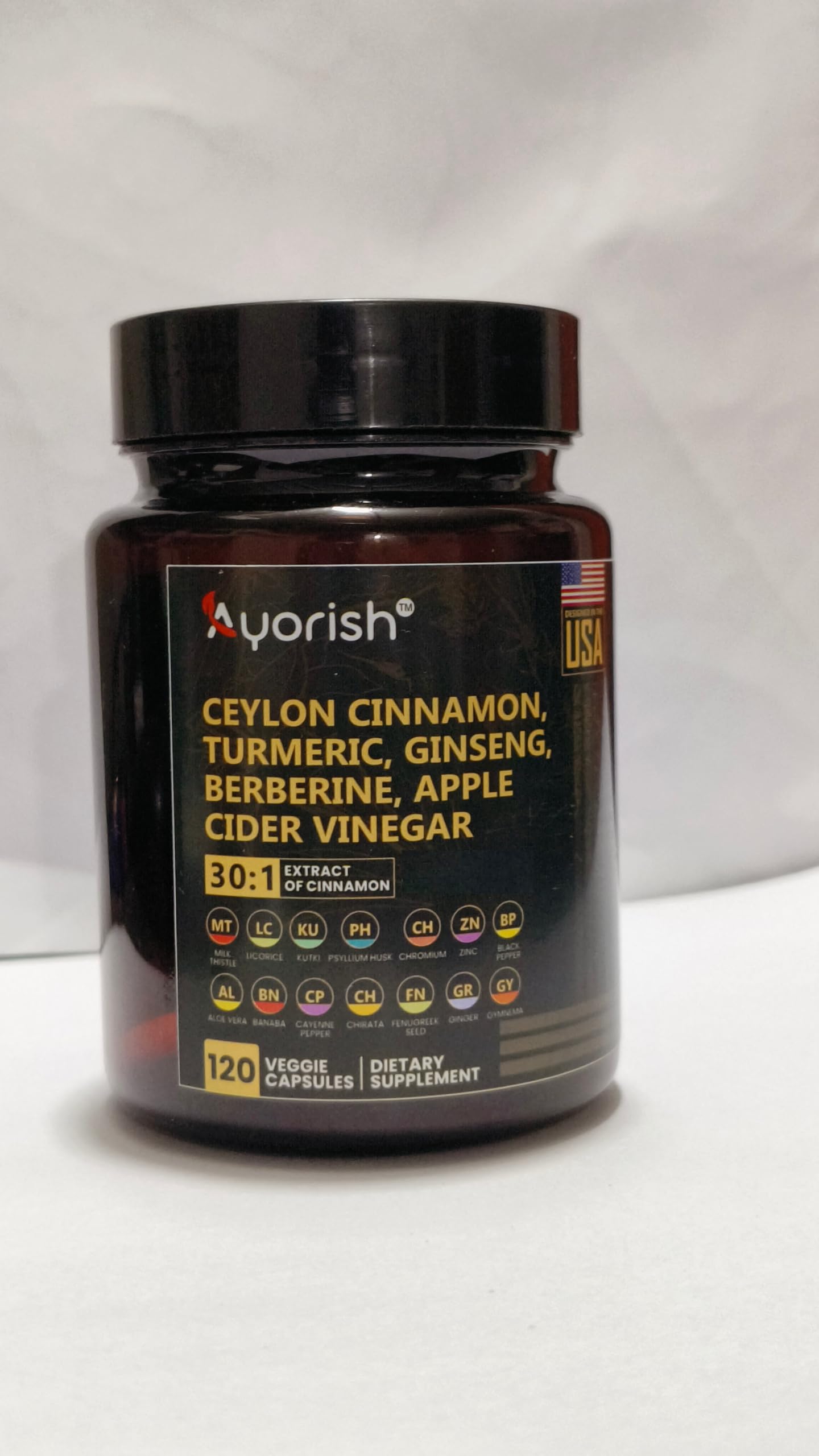 Ceylon cinnamon and turmeric blend