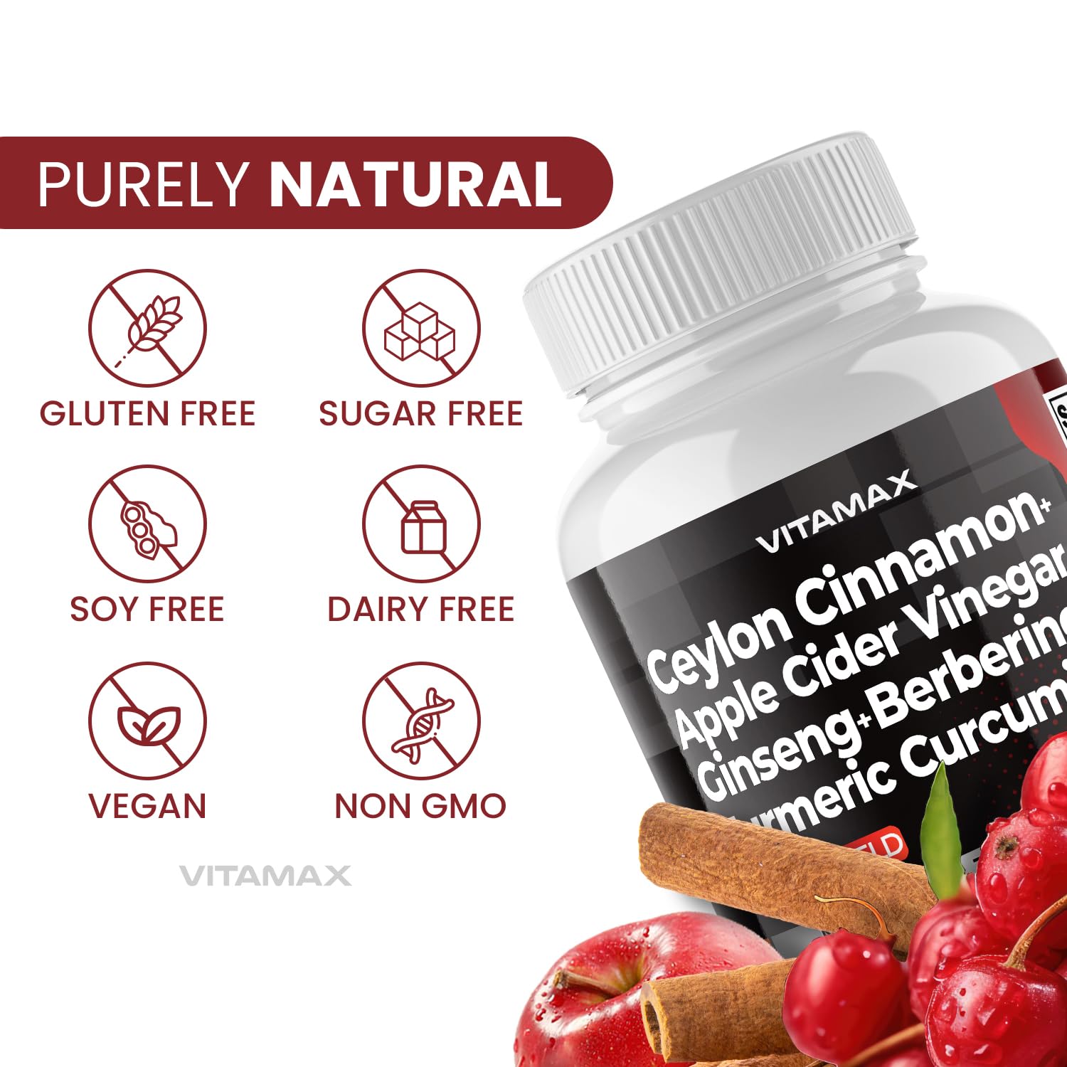 Ceylon cinnamon and turmeric synergy