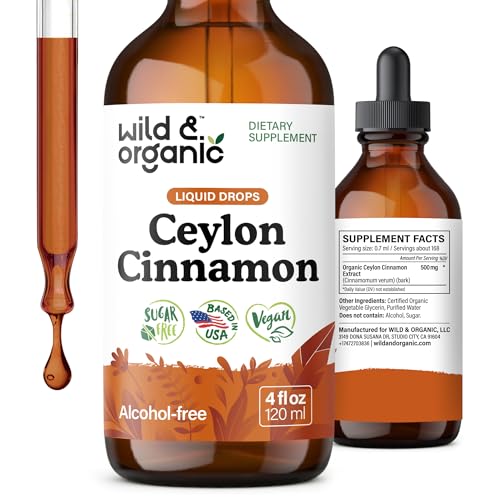 Ceylon cinnamon antioxidant drops
