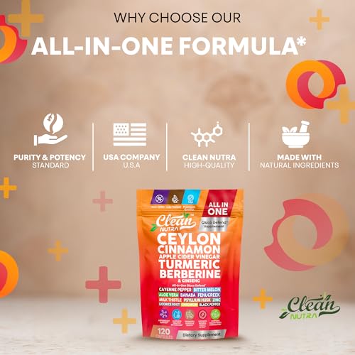 Ceylon cinnamon capsules for blood sugar balance