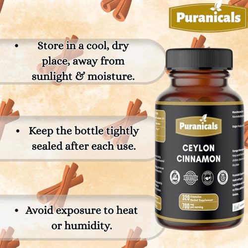 Ceylon cinnamon capsules for daily use