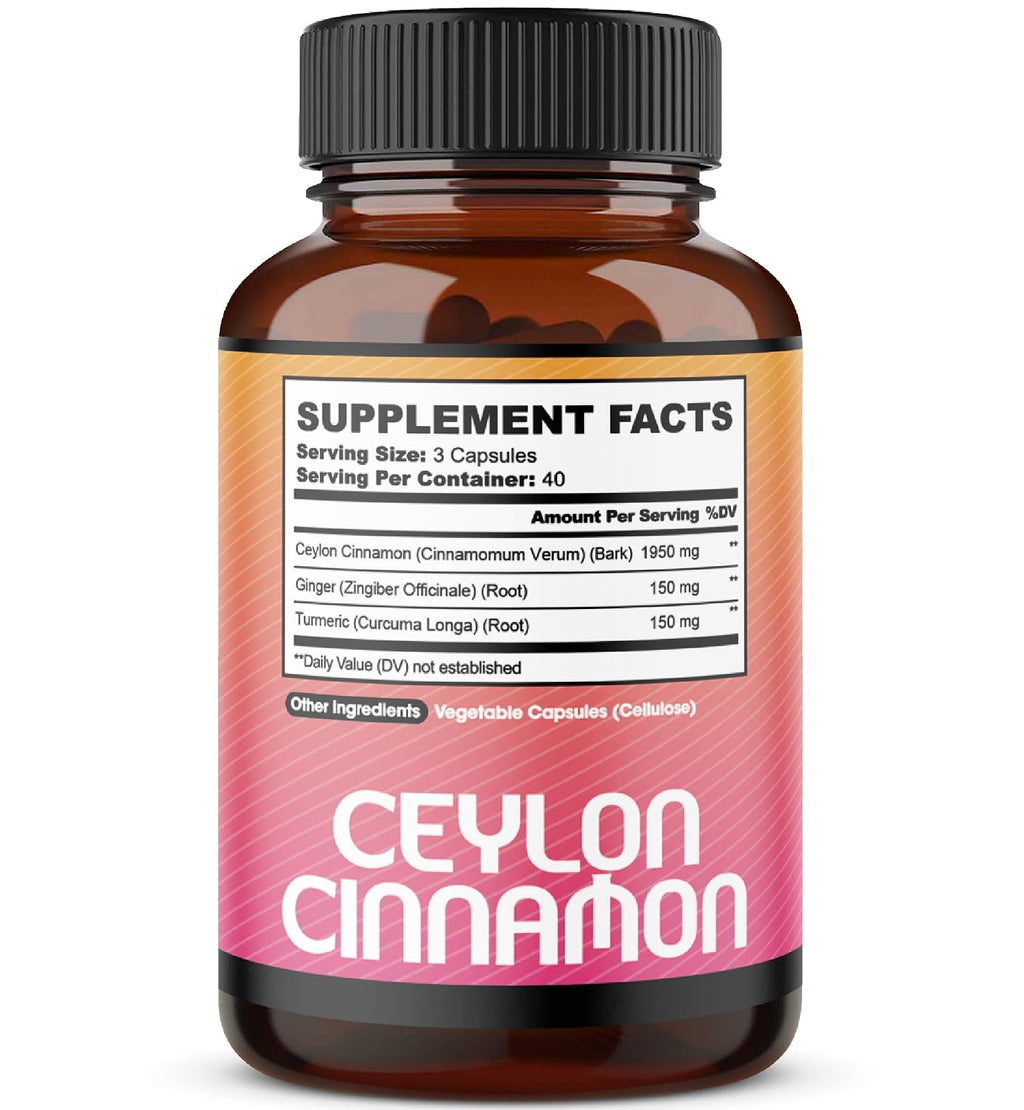 Ceylon cinnamon capsules for daily use
