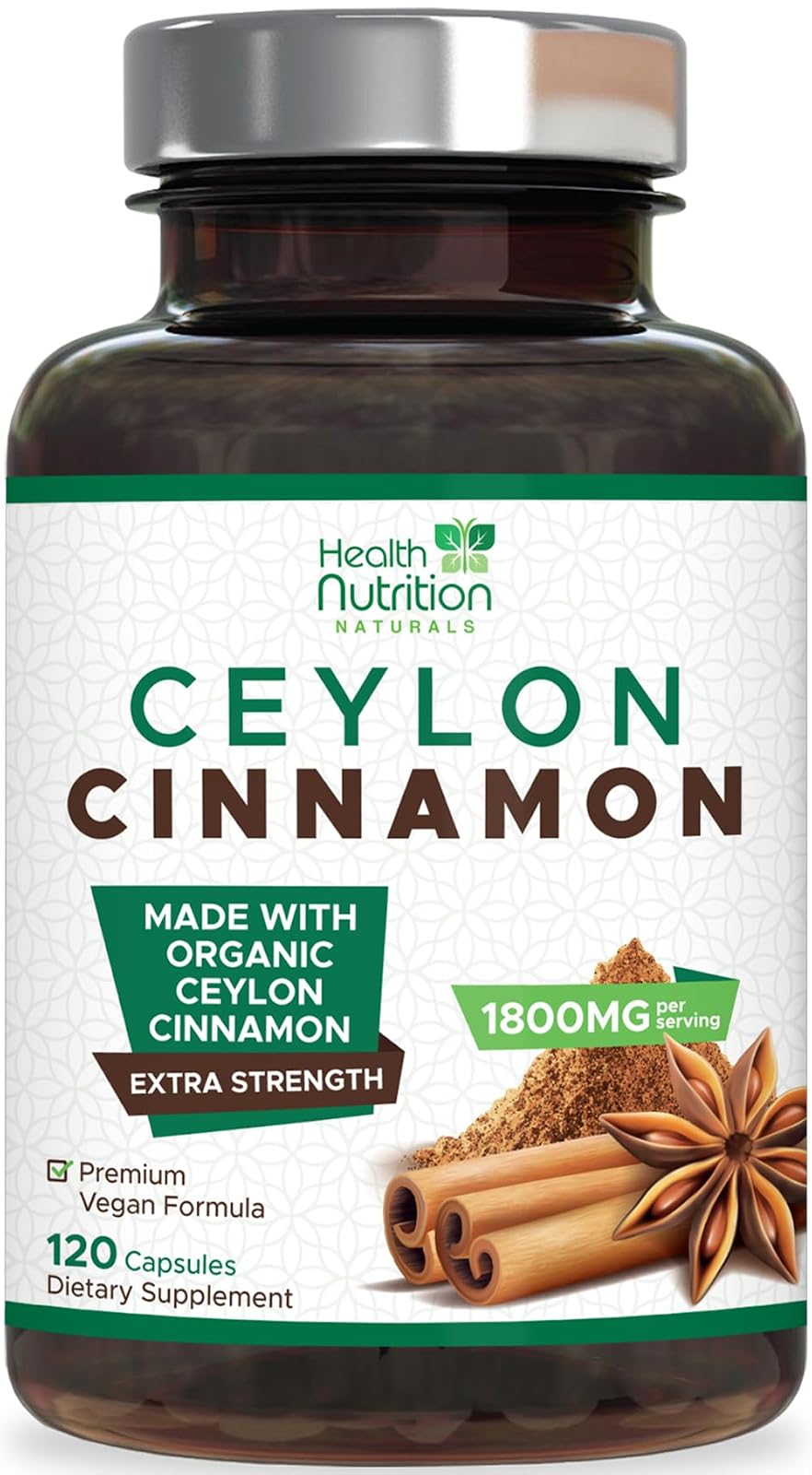 Ceylon cinnamon capsules for digestion