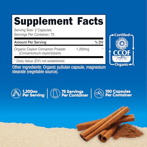 Ceylon cinnamon capsules for digestive support