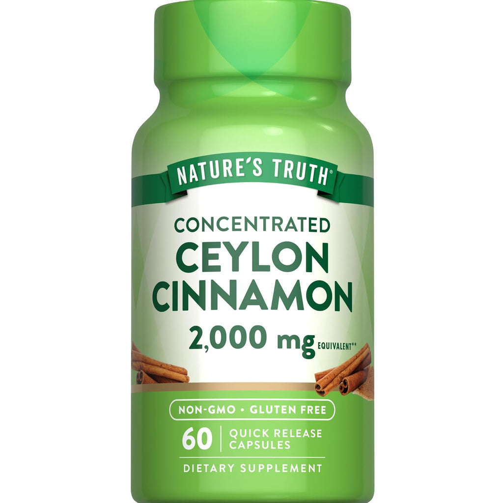 Ceylon cinnamon capsules for health