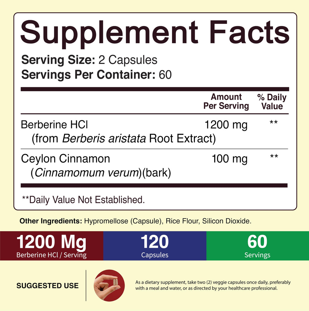 Ceylon cinnamon capsules for health