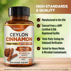 Ceylon cinnamon capsules for immunity