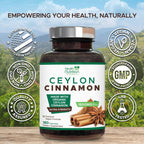 Ceylon cinnamon capsules for metabolism