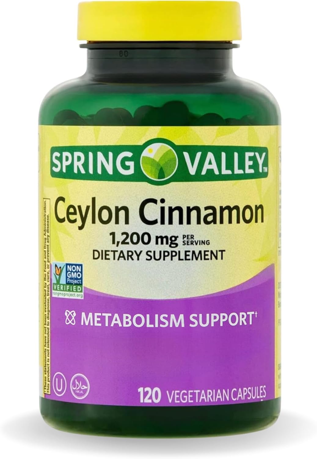 Ceylon cinnamon capsules for metabolism