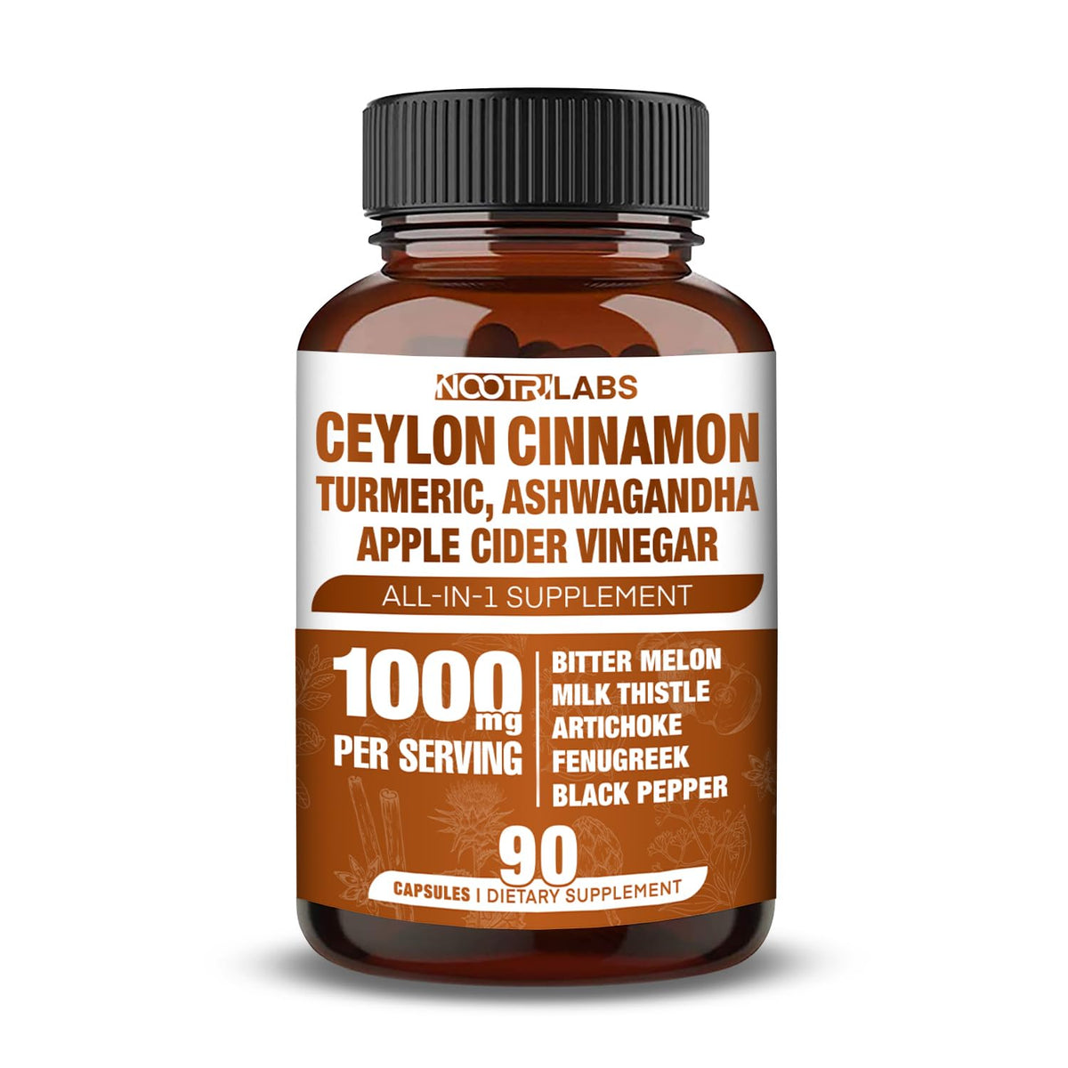 Ceylon cinnamon capsules for wellness