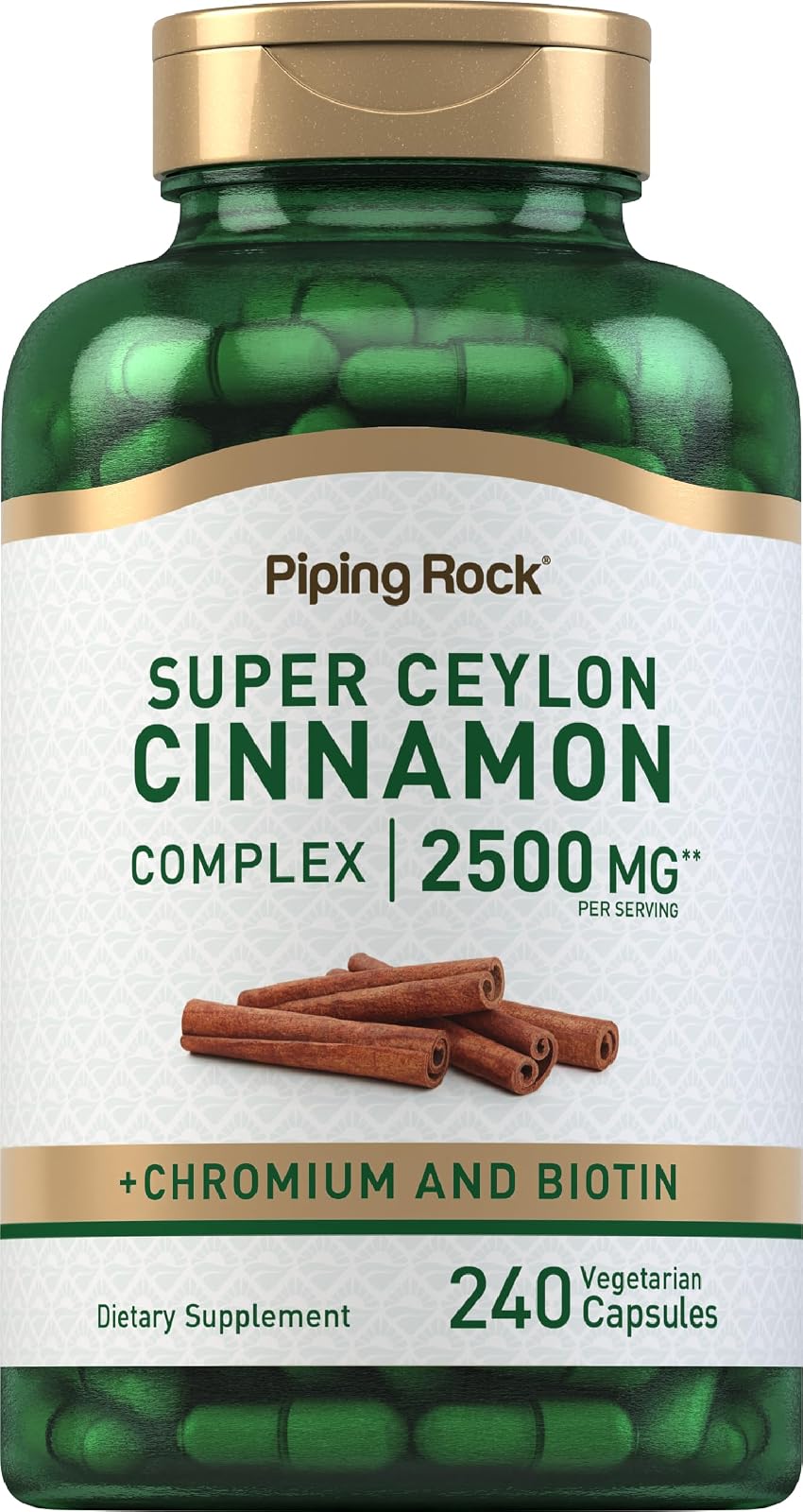Ceylon cinnamon capsules for wellness