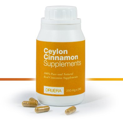 Ceylon cinnamon capsules for wellness