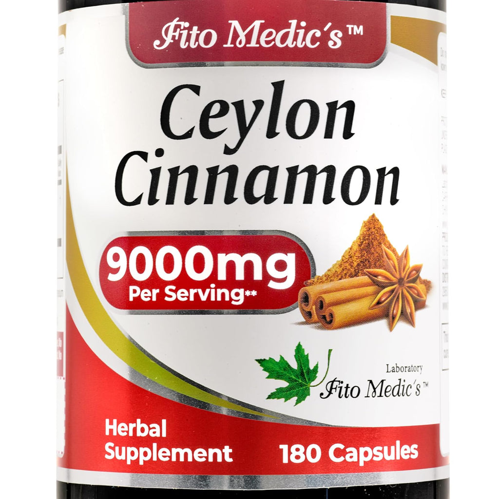Ceylon cinnamon capsules for wellness