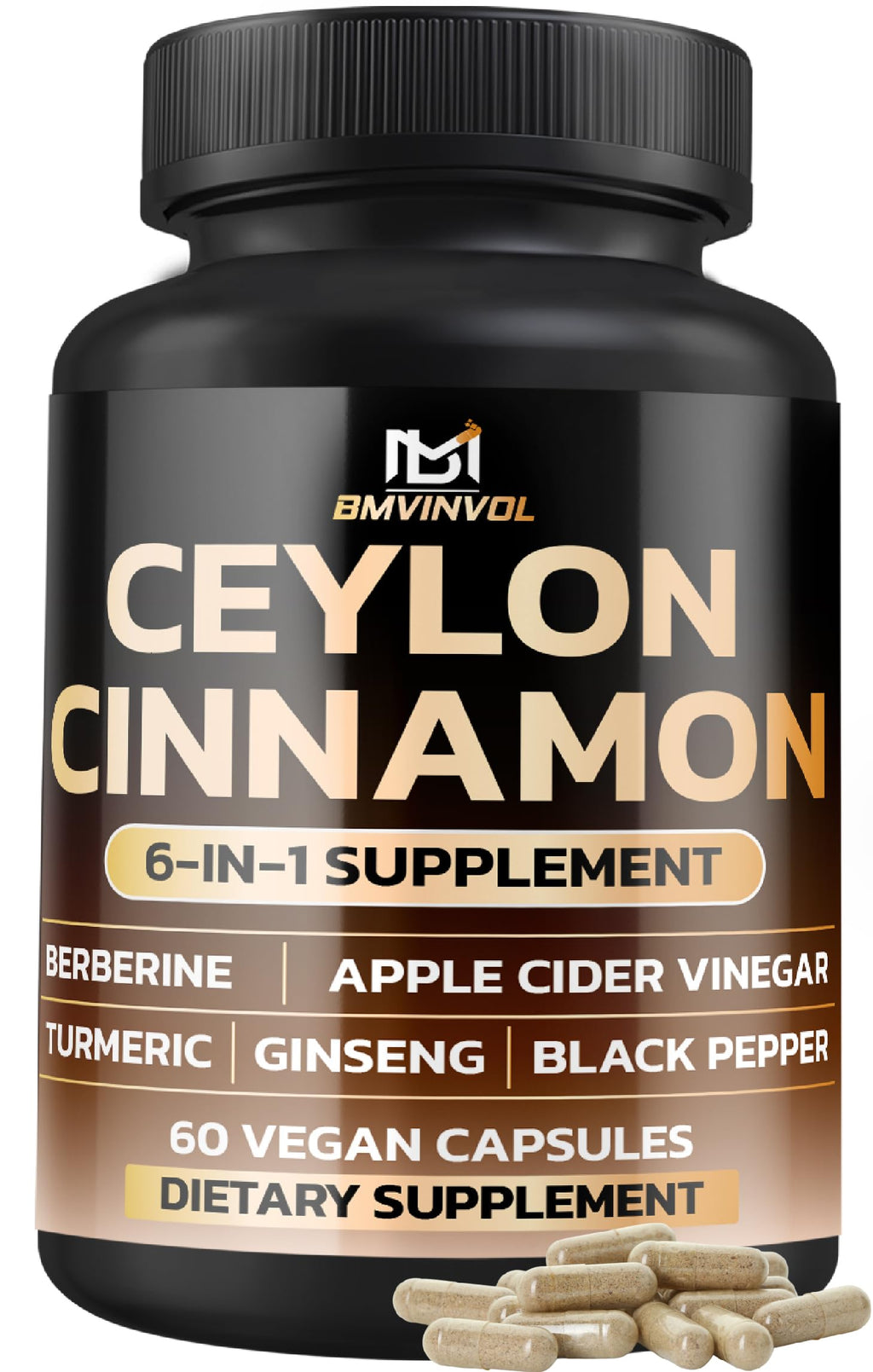 Ceylon cinnamon capsules for wellness