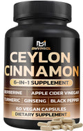 Ceylon cinnamon capsules for wellness