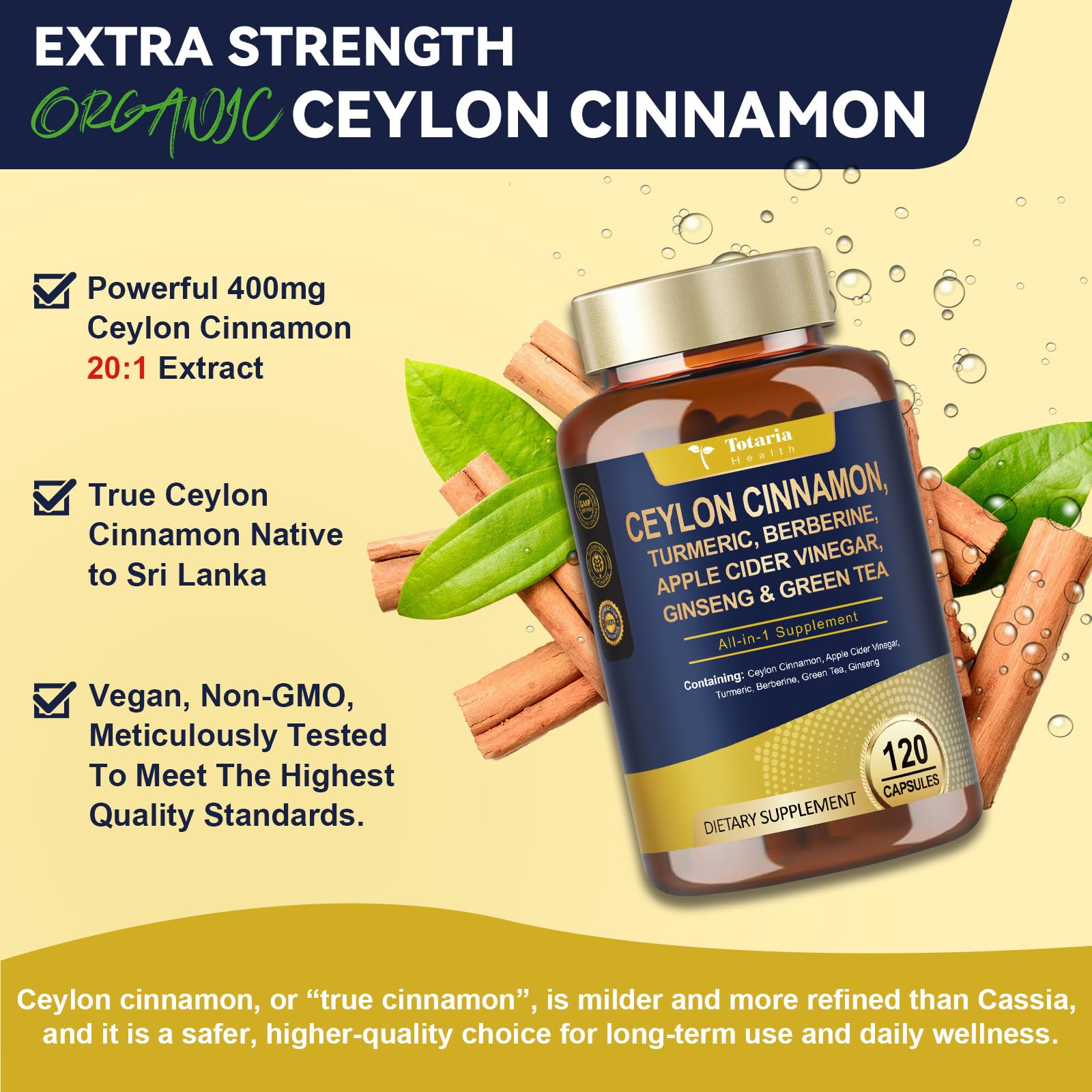 Ceylon cinnamon extract for digestive support