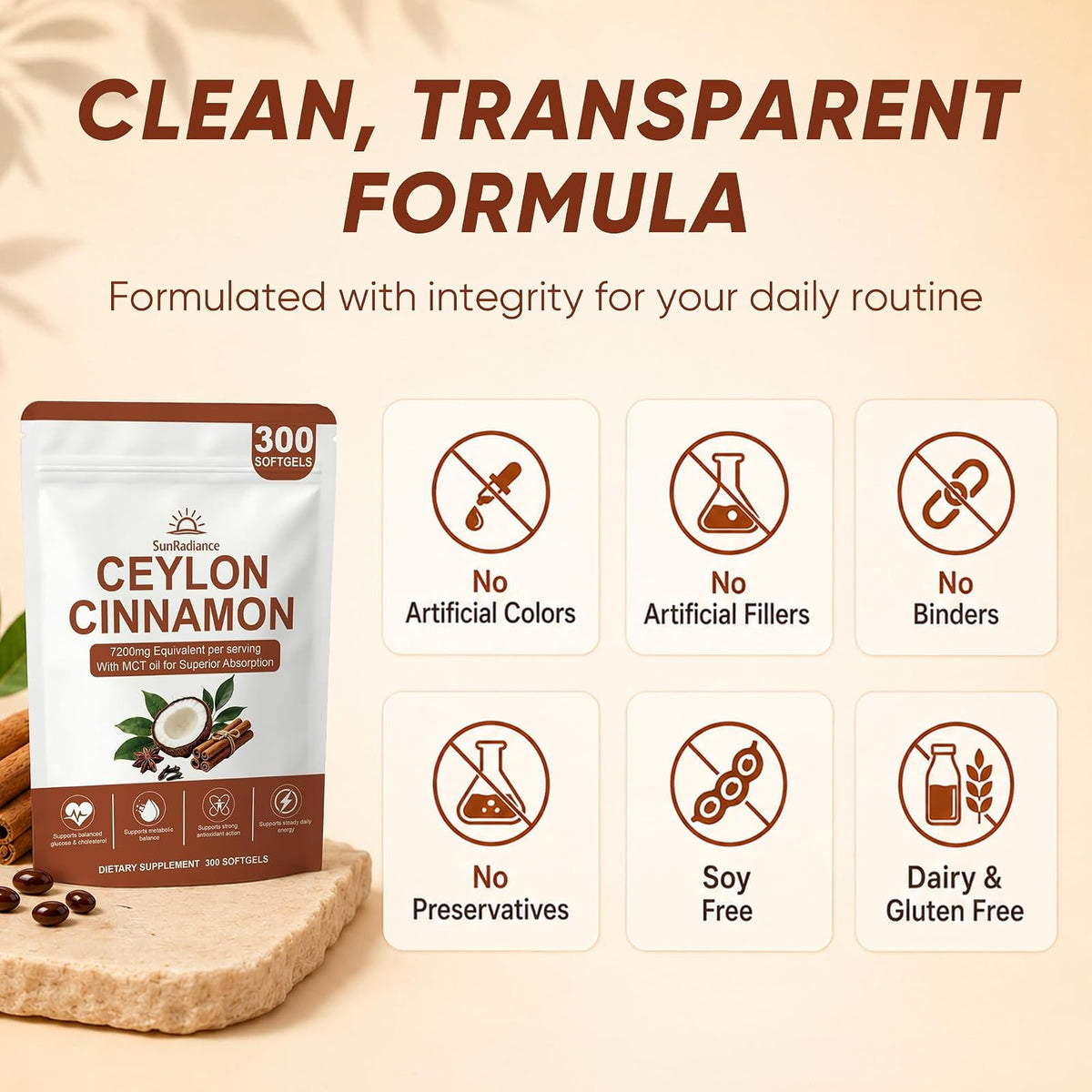 Ceylon cinnamon for antioxidant support