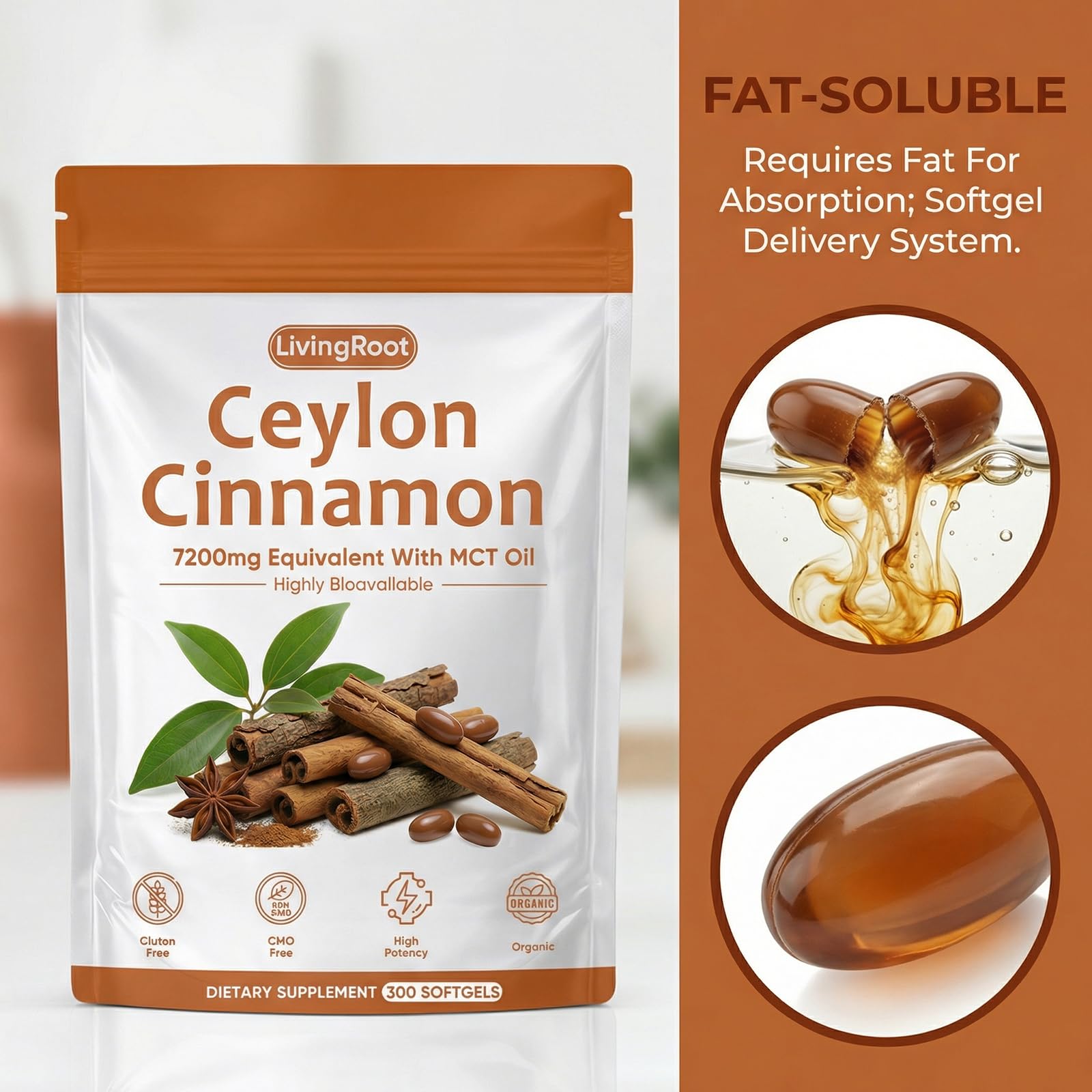 Ceylon cinnamon for antioxidant support