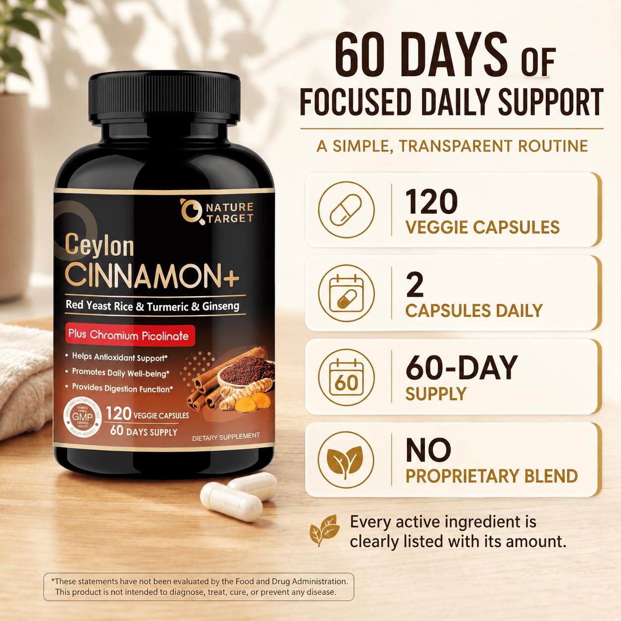 Ceylon cinnamon for blood sugar balance