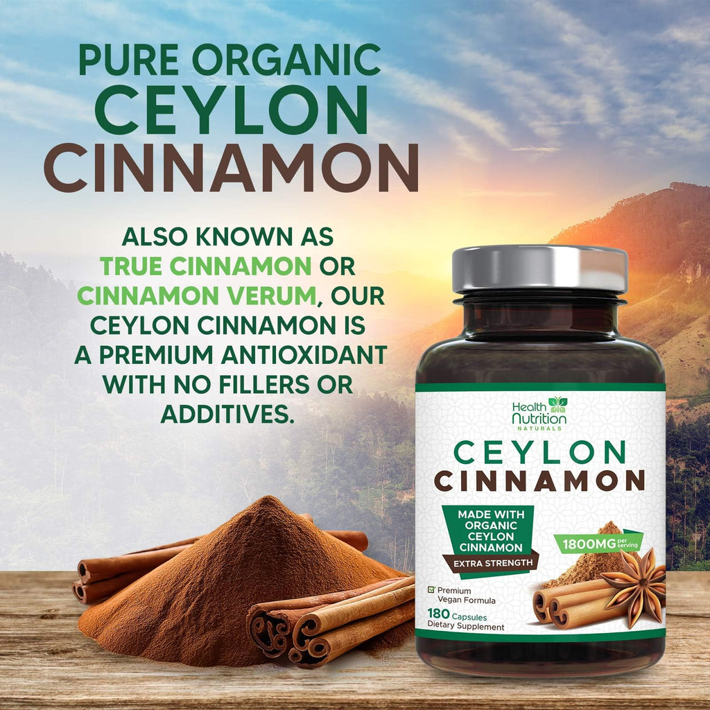Ceylon cinnamon for blood sugar support