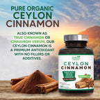 Ceylon cinnamon for blood sugar support