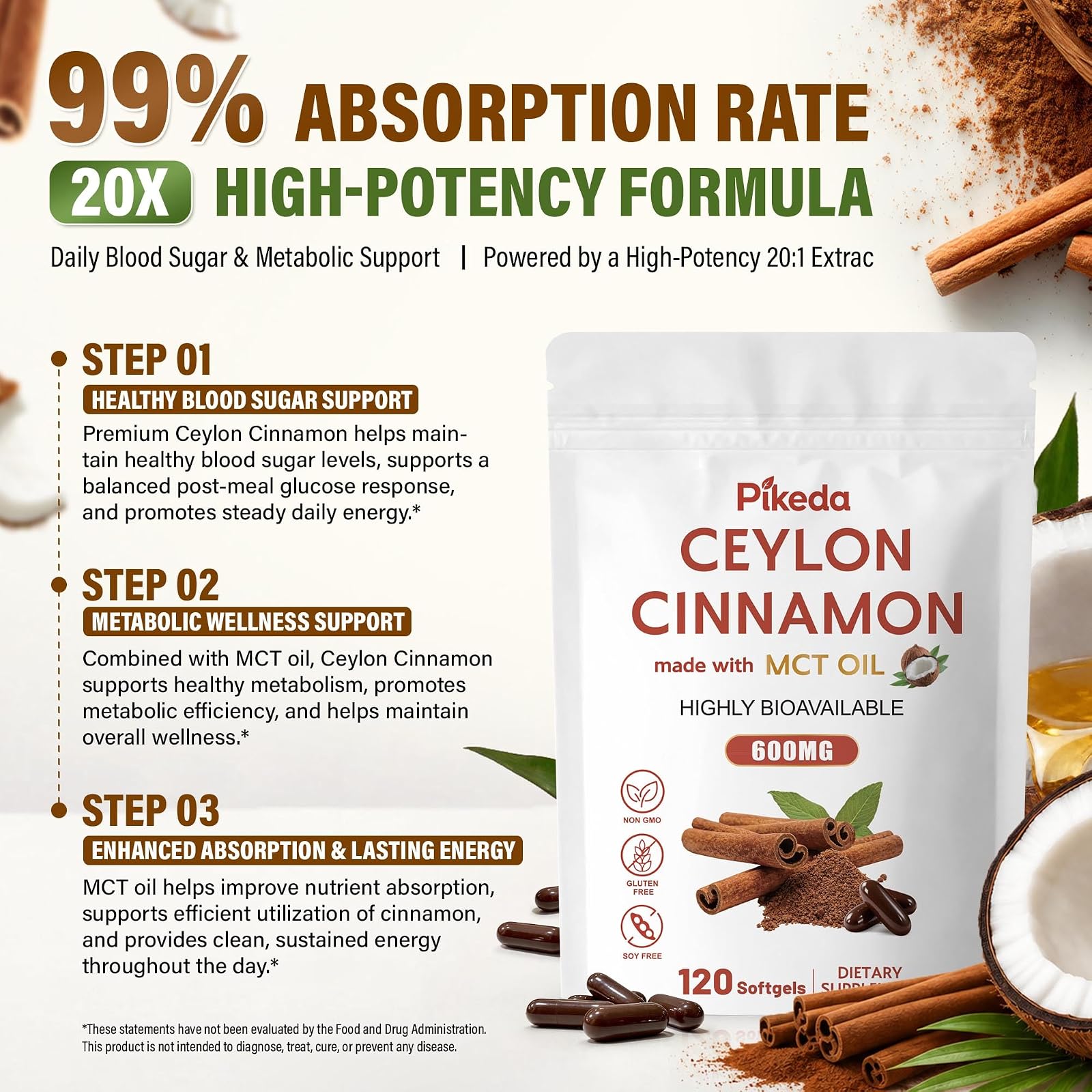 Ceylon cinnamon for digestive health