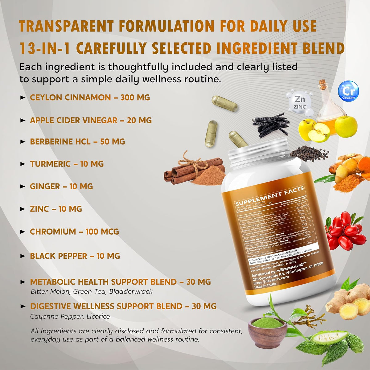 Ceylon cinnamon for digestive support