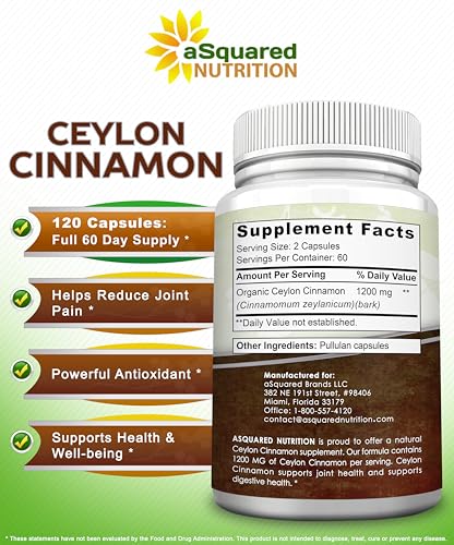 Ceylon cinnamon for enhanced metabolism