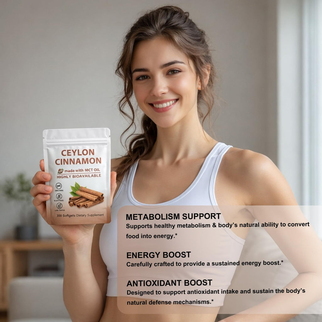 Ceylon cinnamon for metabolic support